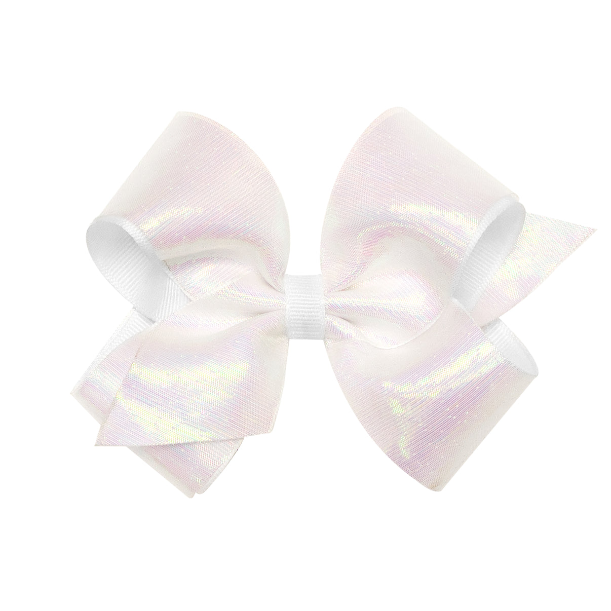 Sheer Overlay Bow -White – Brother and Sissy Children's Boutique